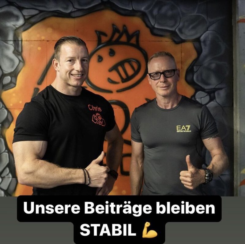Unsere Beiträge bleiben STABIL – Pigspoint Fitness